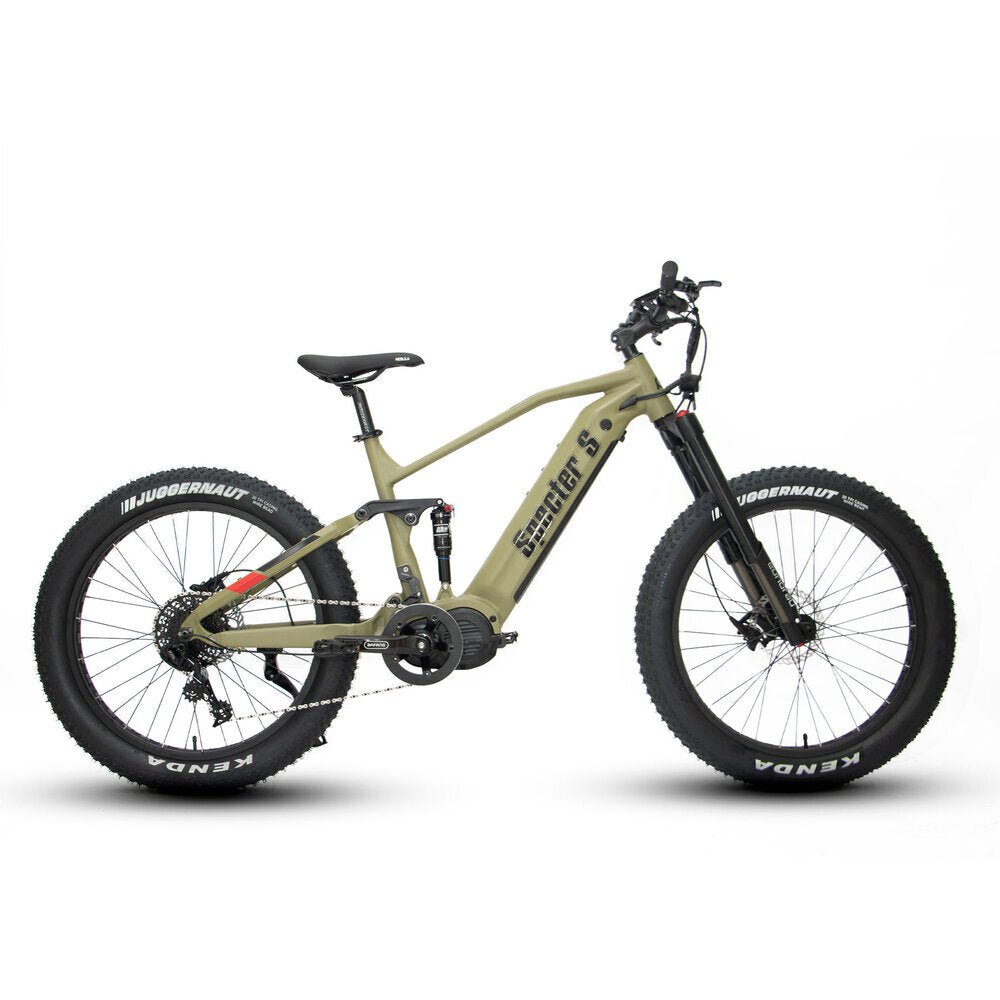 SPECTER-S 19-in Green eBike - Extra Battery – Watt Wheels